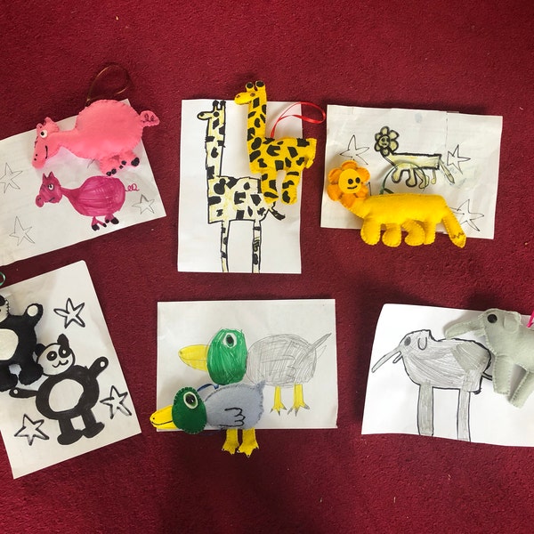 Heart Eyes Christmas Tree Decorations - Etsy