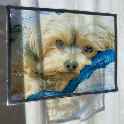 Starry Night WINDOW CLING Suncatcher Faux Stained Glass - Etsy