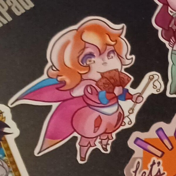 Chibi Lyude Sticker/ Red Head/ Baten Kaitos - Etsy
