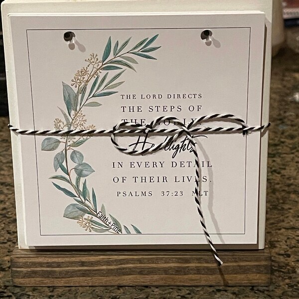 Proverbs 31 Woman, Scripture Cards With Stand, Gift for Mom, Gift for ...