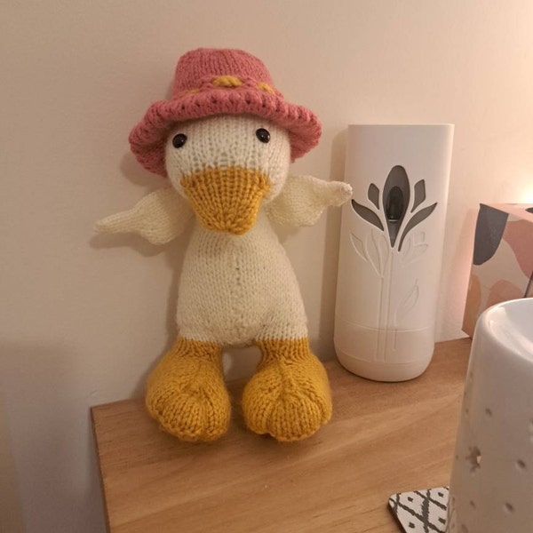 Dingleberry Duckling Pdf Knitting Pattern Download - Knitted Flat ...