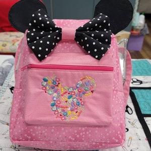 Mini Backpack Sewing Pattern, Cute Small Backpack, Unisex Backpack ...