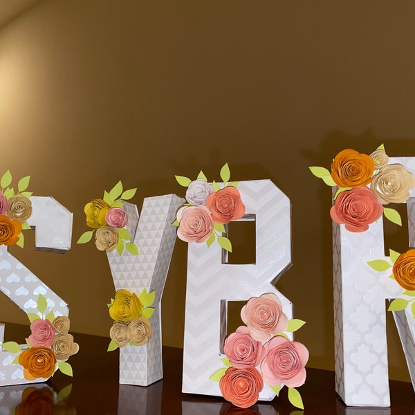 3D Letters Svg Alphabet A to Z 3D Letters Svg Files for Cricut 3D ...