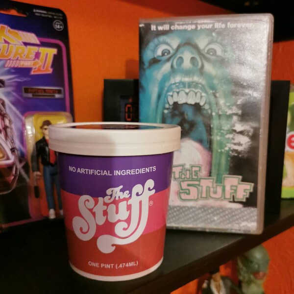 The Stuff Movie Replica Prop Tub RARE - Etsy