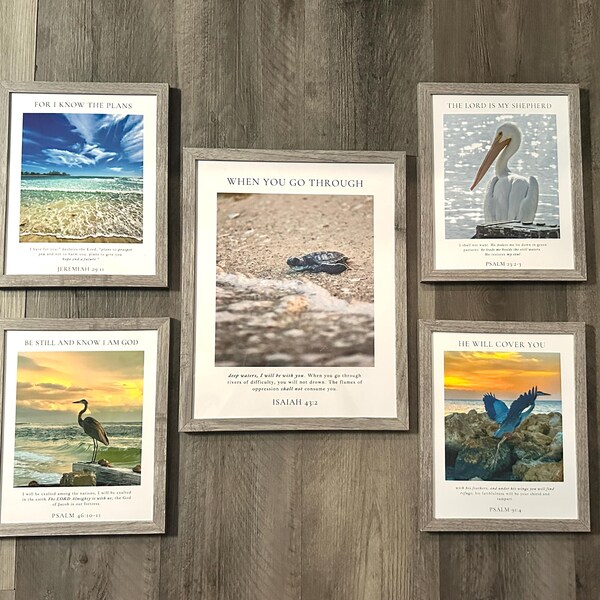 Blue Heron Beach Print: Anna Maria Island Coastal Wall Art (digital ...