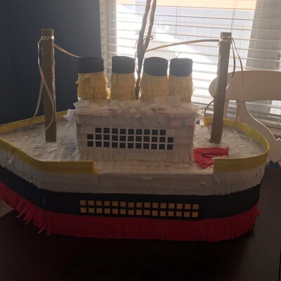 Ship Pinata. Party Decorations. stick Not Included - Etsy