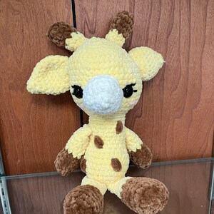 PATTERN: Plush Gemma the Giraffe Pattern Amigurumi Chunky Giraffe ...