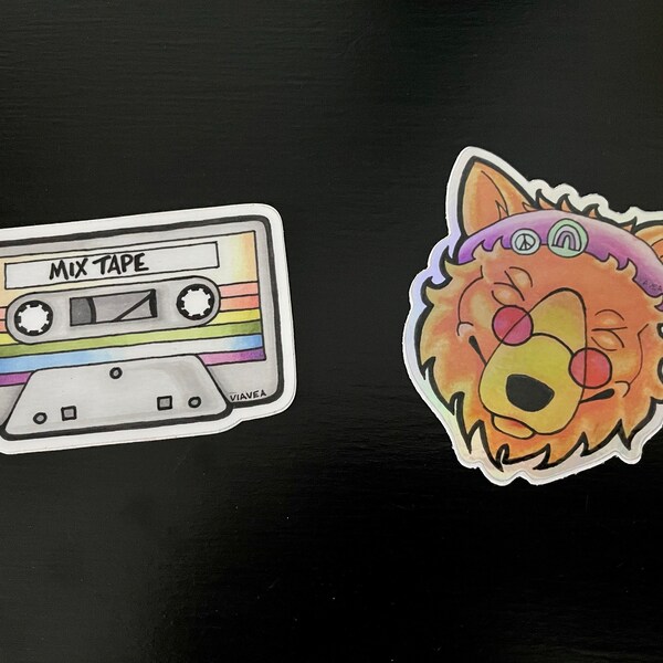 Jazzercise - Vinyl Sticker -original Artwork | 80s | Retro | Cassette ...