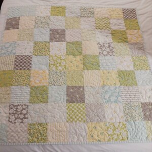 Easy Quilt Kit, Beginner Quilt Kit, Throw Quilt Kit, Patchwork Quilt ...