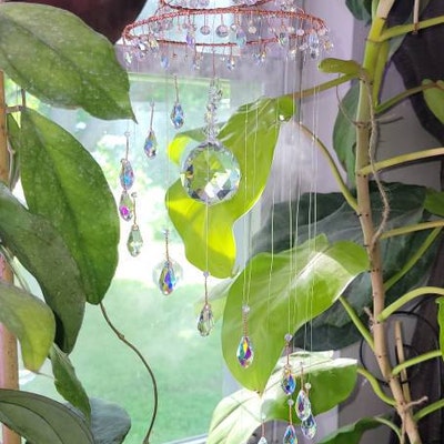 Glow in the Dark Clear Glass Pebble UV Reactive Window Suncatcher ...