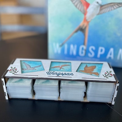 Wingspan Expansions Card Box Wooden Organizer - Etsy