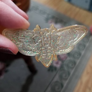Flexible Resin Mold Death Head Moth - Etsy