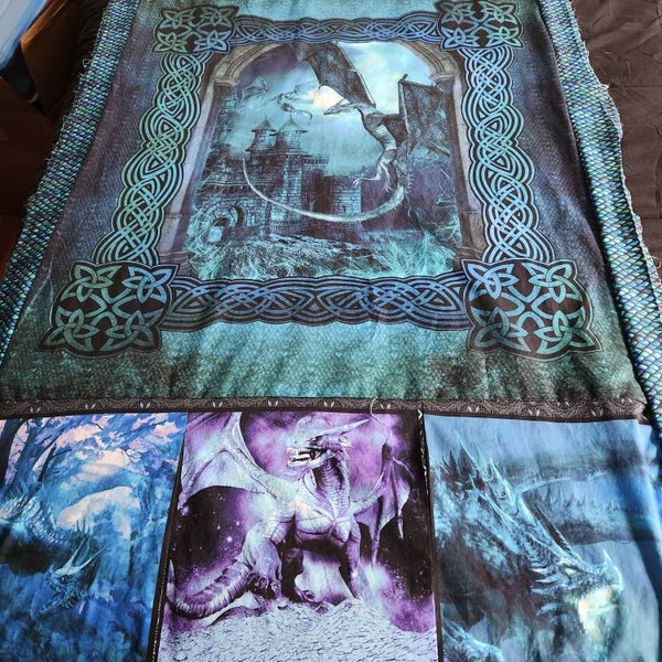 Celtic Blue Fury Dragon Blocks in the Beginning Jason Yenter 1 Yard ...