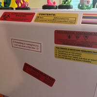 Weirdcore Lab Warning Stickers - Cursed and Ominous Labels - Durable ...