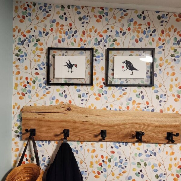 Crow and Pizza Block Print-linocut - Etsy