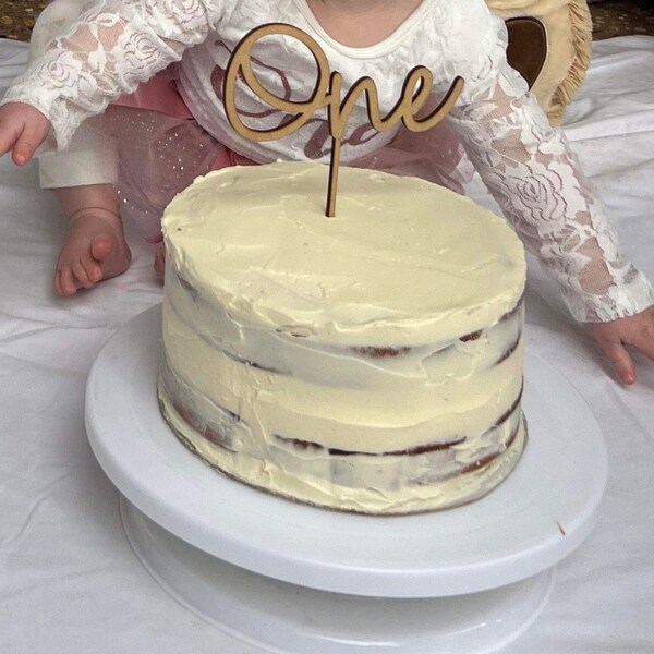 Cake Smash Topper One Cake Topper Birthday Cake Topper Cake Decoration ...