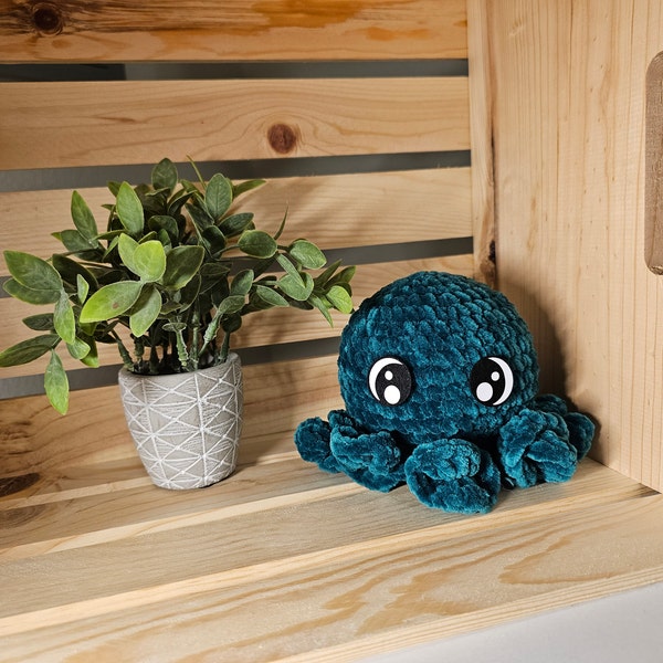 No-sew-octo Crochet Pattern Amigurumi Mini Octopus Pocket Octo - Etsy