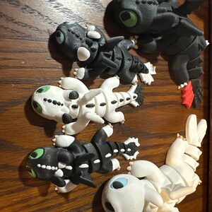 Toothless, Angel, How to Train Your Dragon, Figurine, Dragon - Etsy