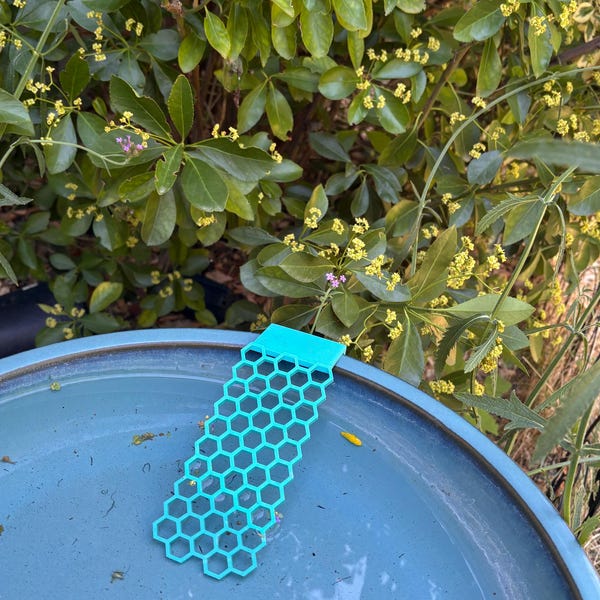 3D Printed Bee Ladder for Bird Baths - Provide a Safe Haven for Your ...