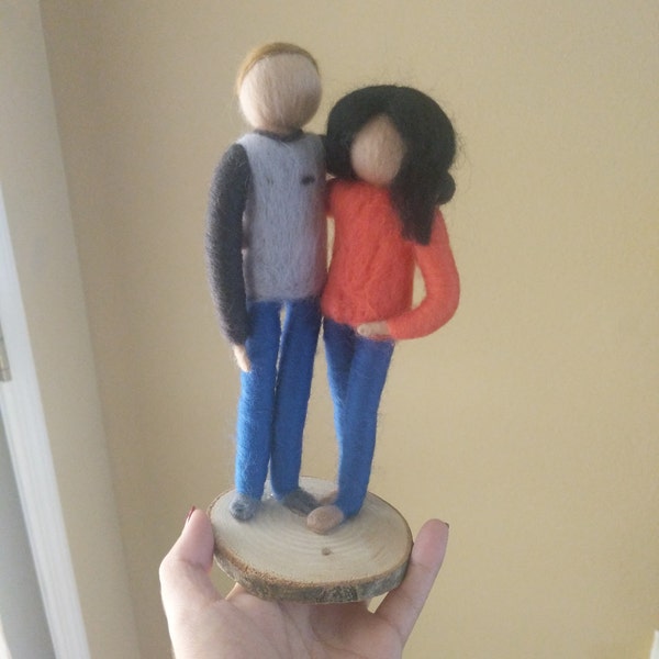 Custom Figurine for Couple, Personalized Birthday Gift for Boyfriend ...