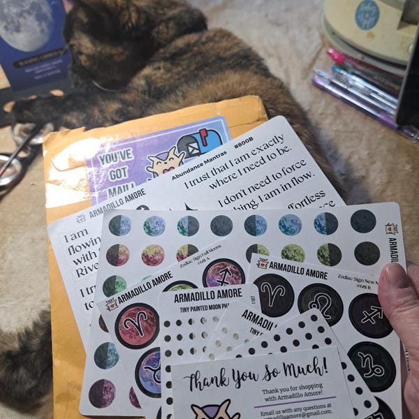 Tiny Lenormand Stickers for Journaling - (0.625 in X 0.5 In) Stickers ...