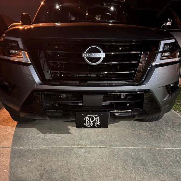 Custom Mirror "bronze" License Plate, Car Tag, Personalized Car Tag ...