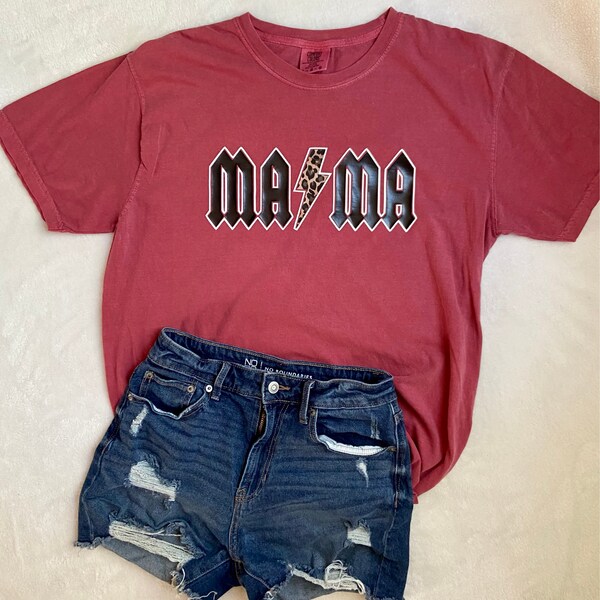 ACDC Mama SVG File - Etsy