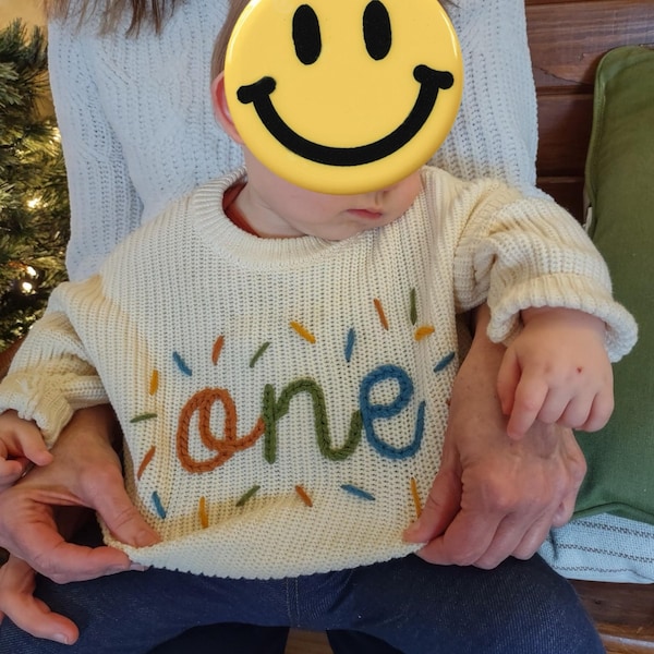 Number and Star Custom Linen Crown for Kids & Children's Birthday ...