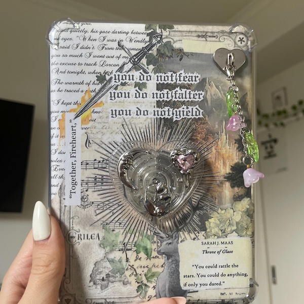 Throne of Glass Inspired Kindle Insert ~ | Kindle Printable | Clear ...