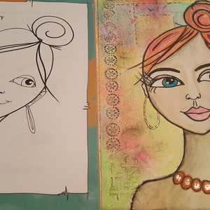 How to Draw Fun Fab Faces - Etsy UK