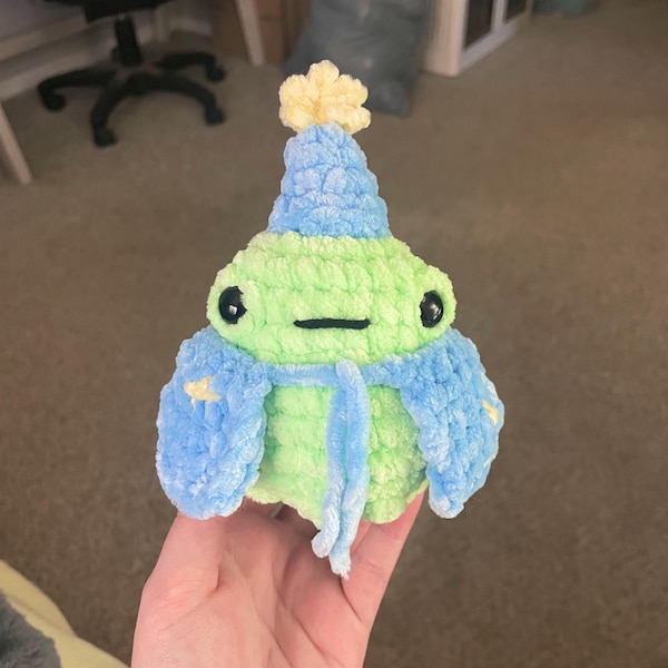 Wizard Frog Crochet Pattern / Magic Frog Crochet / US PDF Pattern ...
