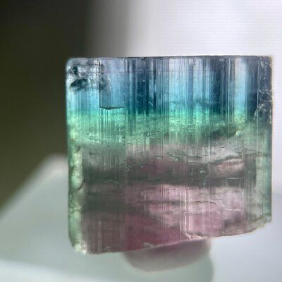 Beautiful Indicolite Cluster Shape Catseye Crystal - Etsy