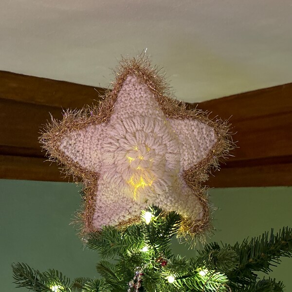 Small Star Tree Topper - Etsy