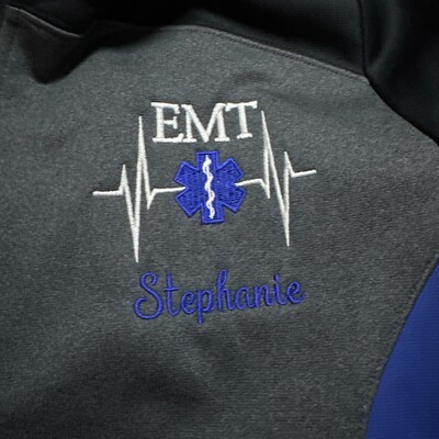 Healthcare Nurse Jacket RN Jacket Sweatshirt Embroidered - Etsy