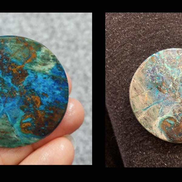 4MM Solid Golden Brass Brushed Flat Disc Beads Spacers - Brushed Disk ...