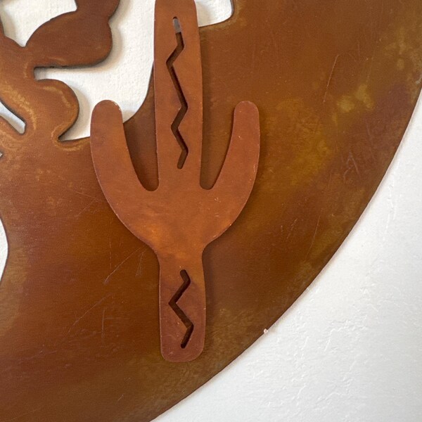 Rusted Metal Plant Sticks Made in the USA - Etsy