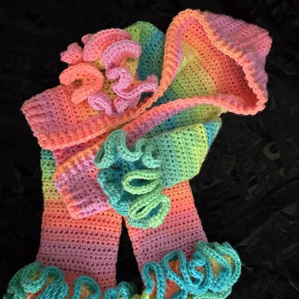 Crochet Ruffled Baby Pants Pattern - Etsy