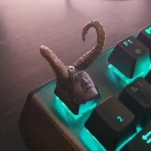 Illidan World of Warcraft Artisan Keycap for Mechanical Keyboards - Etsy