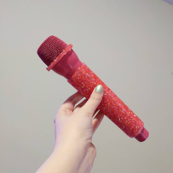 Ombre Gradient Prop Microphones Concert/festival Tour Fake Mic Cosplay ...