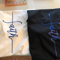 Faith Cross Instant Digital Download Svg, Png, Dxf, and Eps Files ...