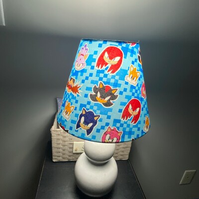 Sonic the Hedgehog Lamp Shade nintendo, Sega Characters Packed. Shades ...