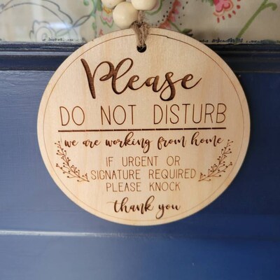 Pet Sign Do Not Open Door Sign Door Hanger Sign Dog Sign - Etsy