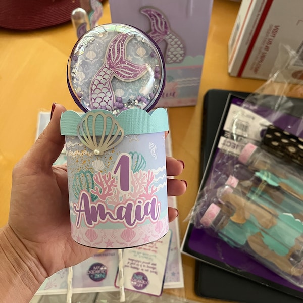 Mermaid Chips Can,mermaid Favor, Mermaid Party Decor, Under the Sea ...