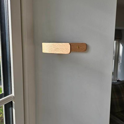 ALPHA Desk Lamp Made From Solid Black Walnut - Etsy