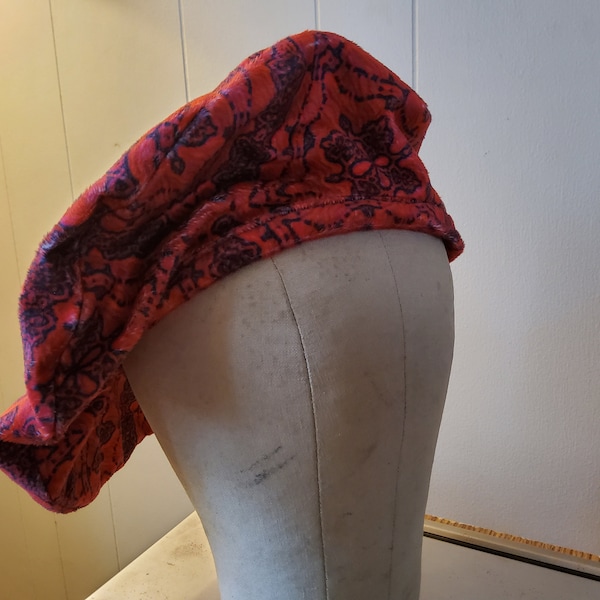 PDF Sewing Pattern French Beret A4 Printable Hat Cap Children and Adult ...