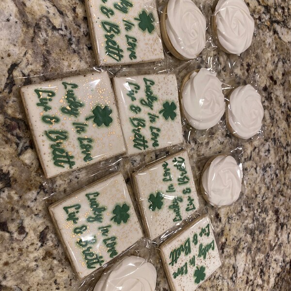 Christmas Custom Printed Holiday Cookies Edible Corporate Gifts, Logo ...