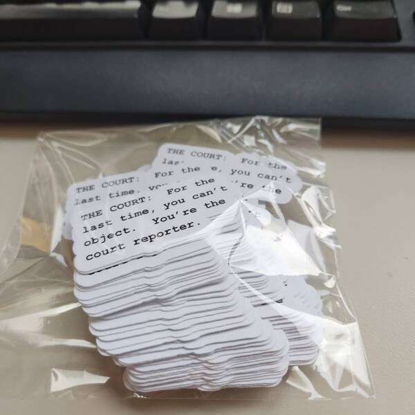 Court Reporter Steno Keyboard With Letters Sticker Decal for Steno ...