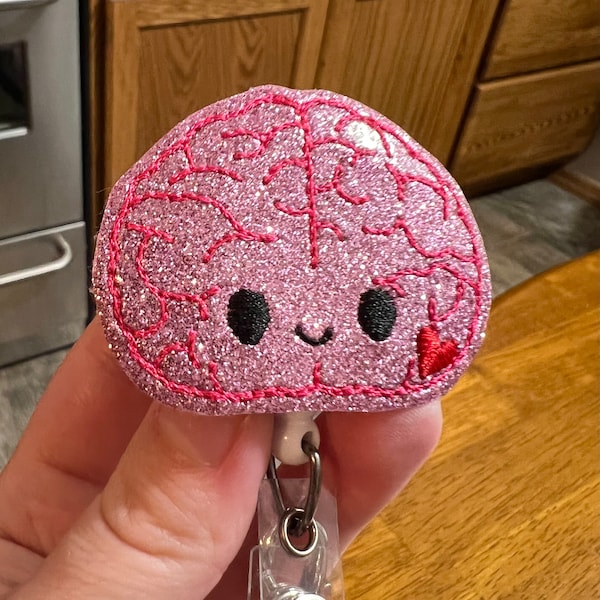 Brain Badge Reel, Neuro Nurse Badge Reel, Neurology Badge Reel ...
