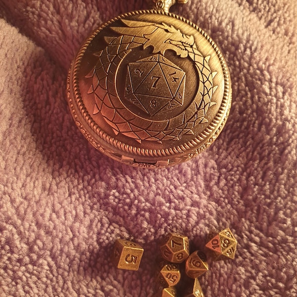 Custom Pocket Watch Dice Tray - Roman Style Pocket Watch Shell, Metal ...