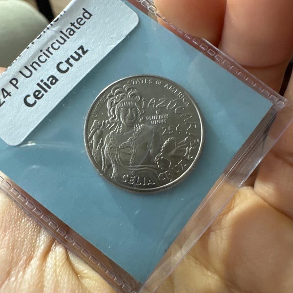 2024-P, Celia Cruz, American Women Quarter, Uncirculated, Direct From ...